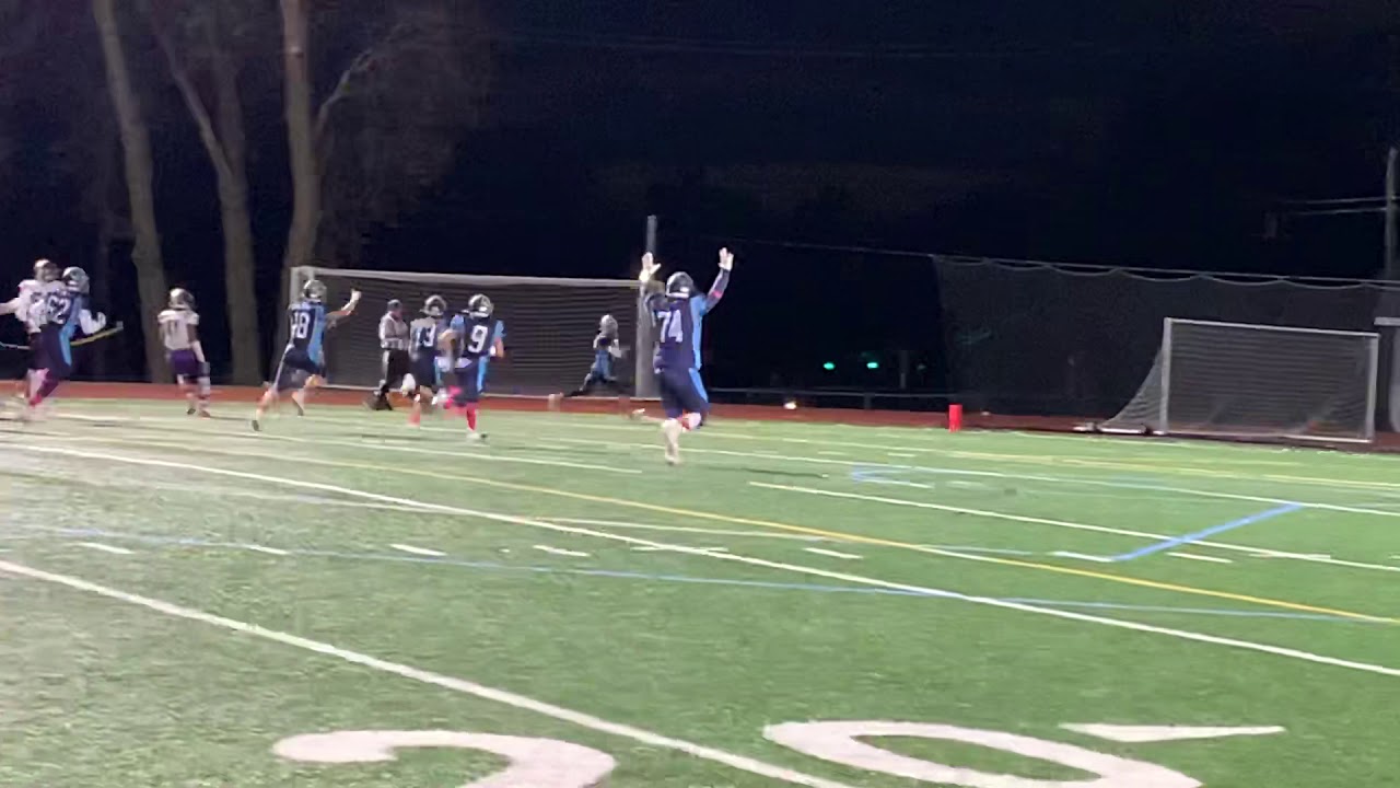 Waldwick football October 18, 2019 TD run 1Q - YouTube