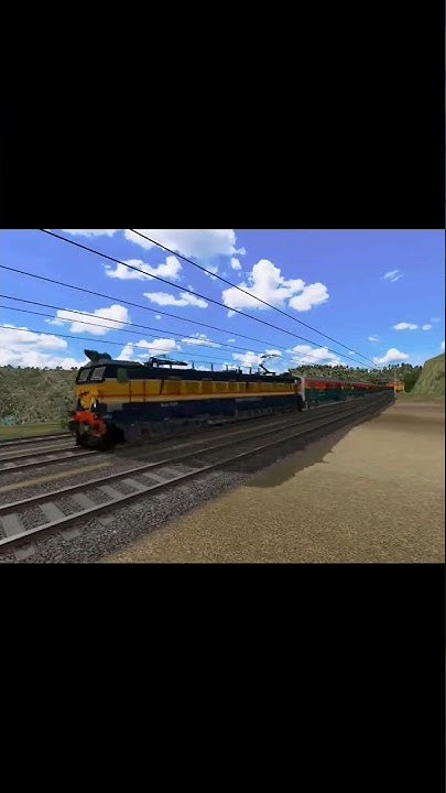 #12124 #deccanqueen #express #bgpro #varunganesh #openrails #msts #crossing #shorts - YouTube