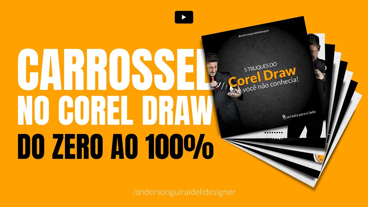 COMO CRIAR UM POST CARROSSEL NO COREL DRAW DO ZERO AO 100% | MUITAS ...
