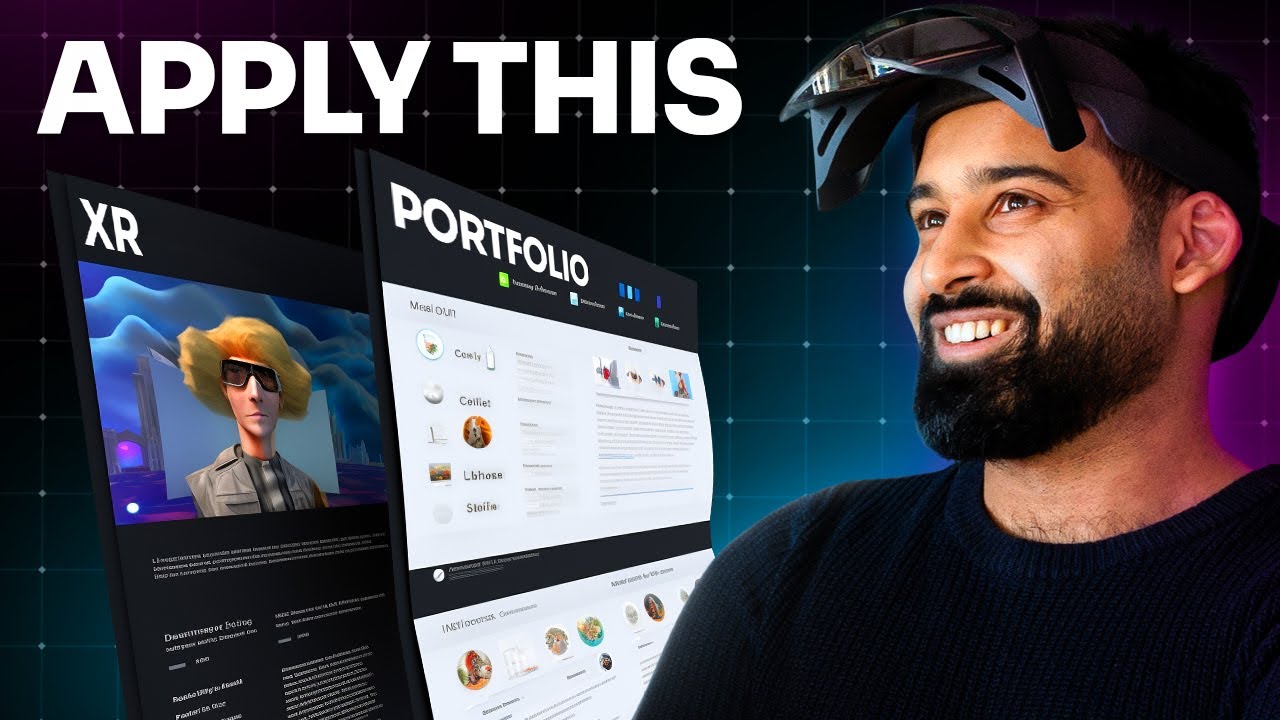 Turn Your XR Portfolio into a Job Magnet: Here's How! - YouTube