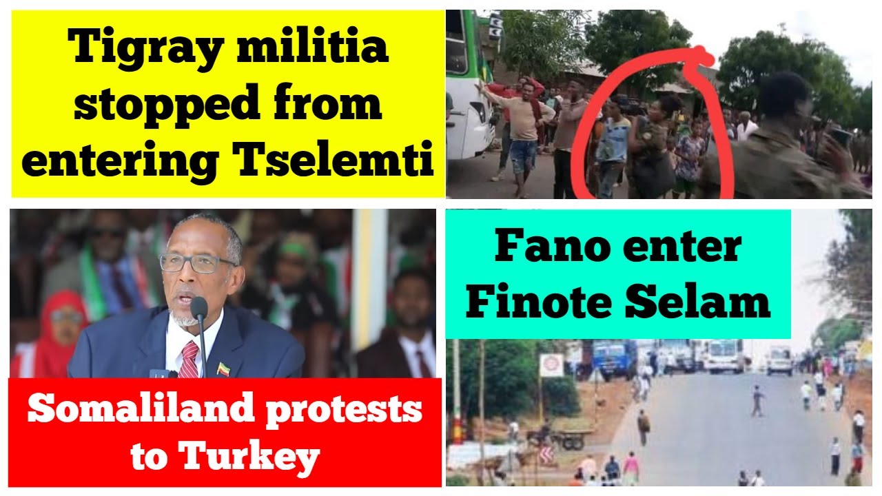 Tigray militia stopped from entering Selemti |Fano enter Finote Selam ...