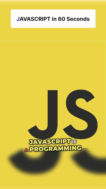 Java script in 60 seconds #telugu - YouTube