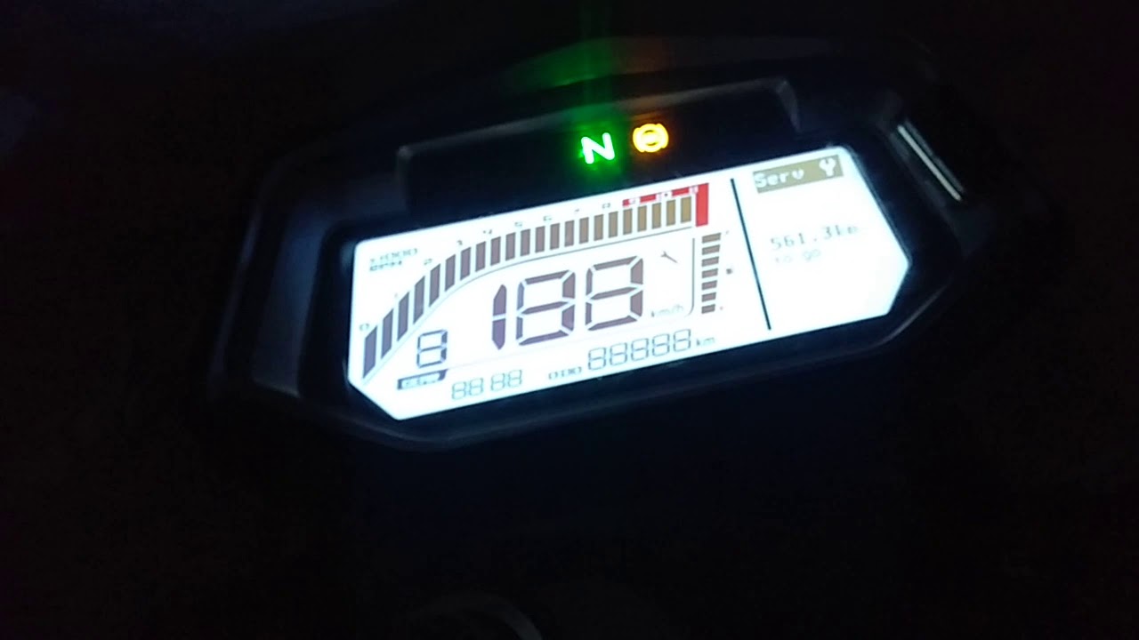 Hero xpulse meter console on startup - YouTube