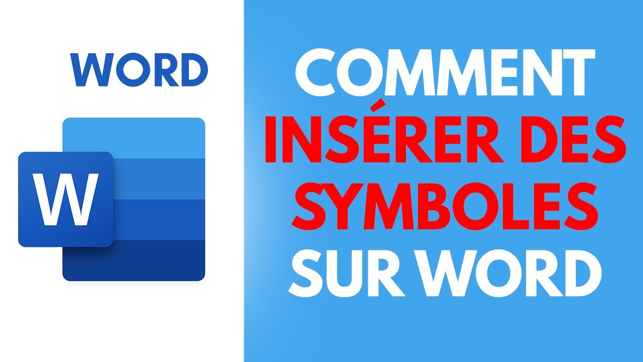 Comment INSÉRER DES SYMBOLES [Formation Word Gratuite] - YouTube