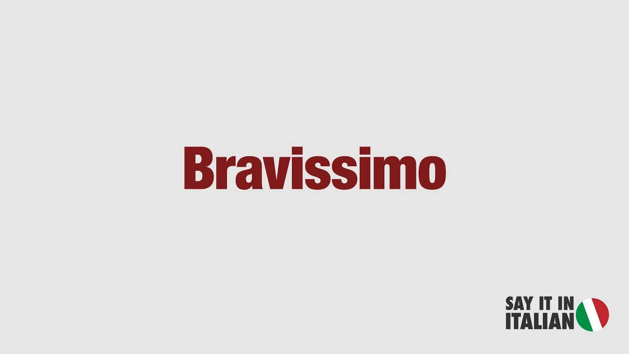 Bravissimo - YouTube