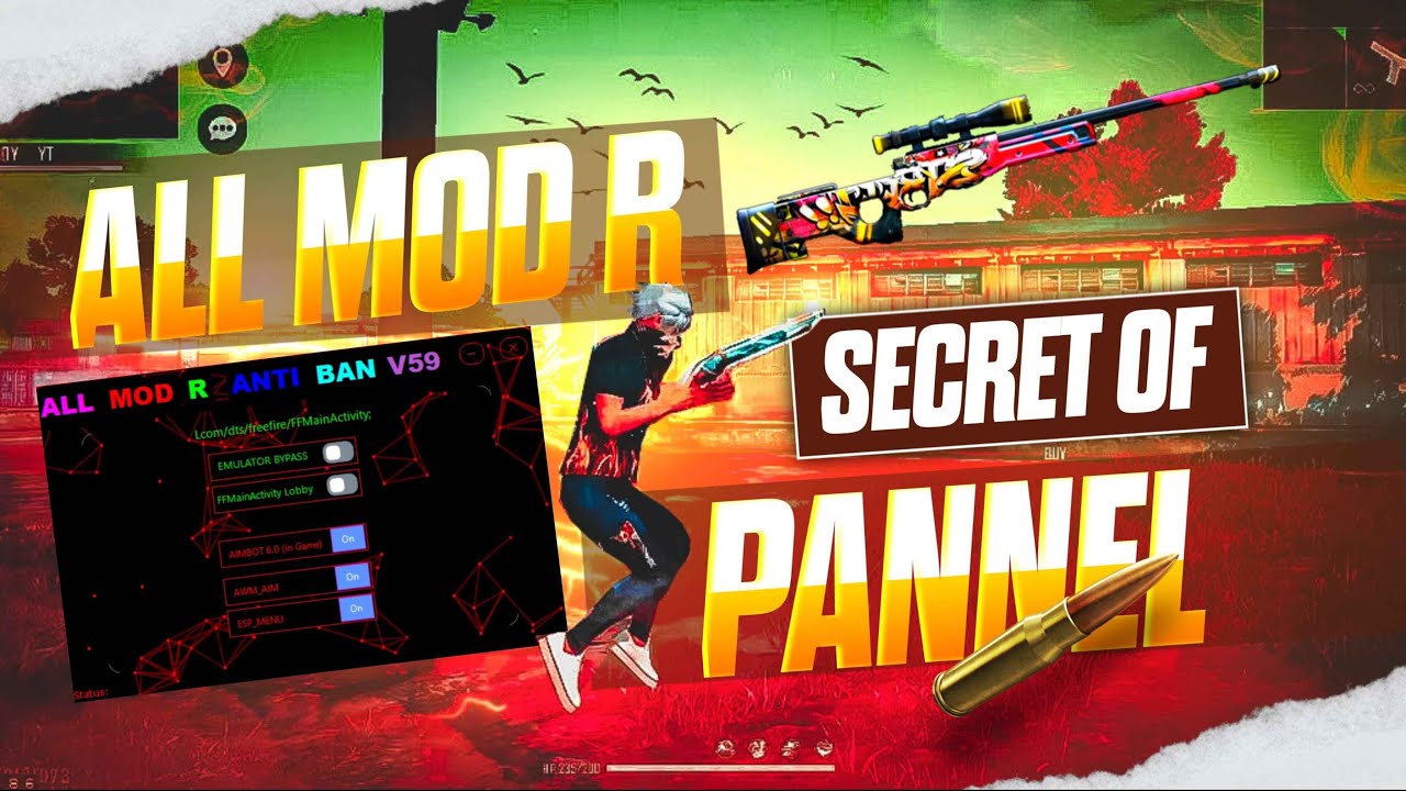 FREE 7DAY INTERNALPANELFREE FIRE PC PANEL Faceoff OB47 vs Pro Players ...