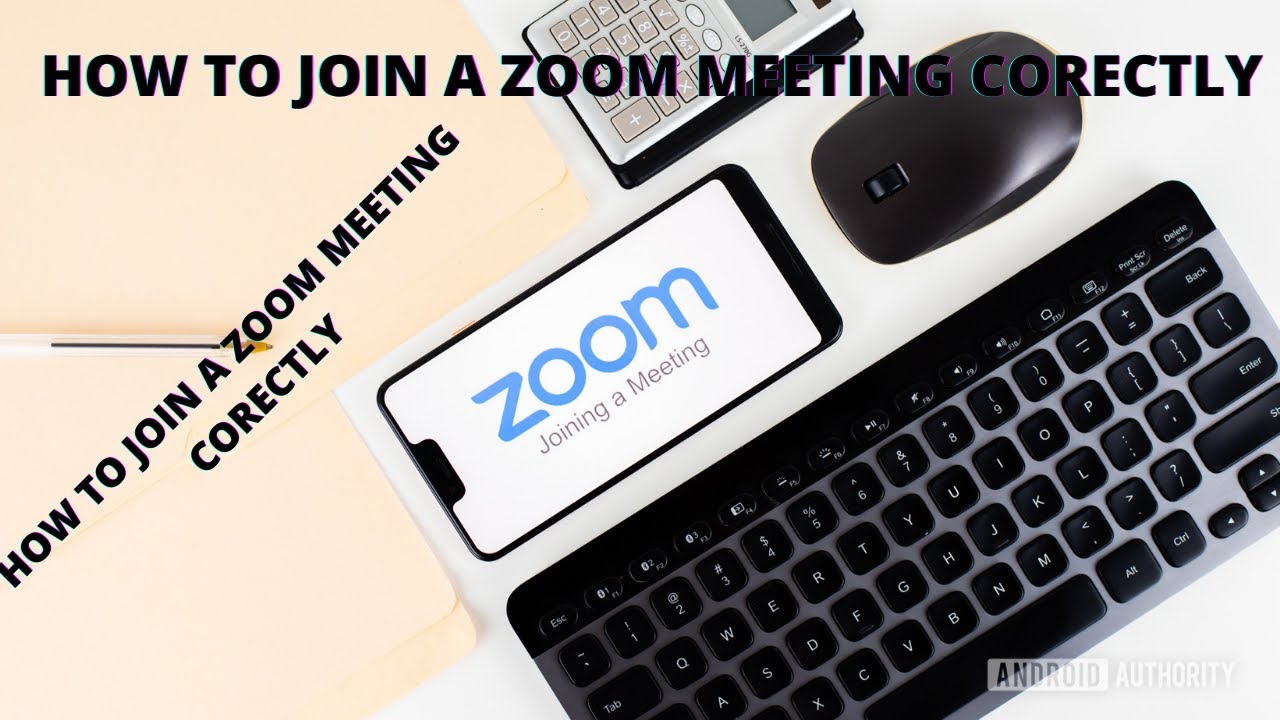 HOW TO JOIN A ZOOM MEETING CORRECT AND EASYLY - YouTube
