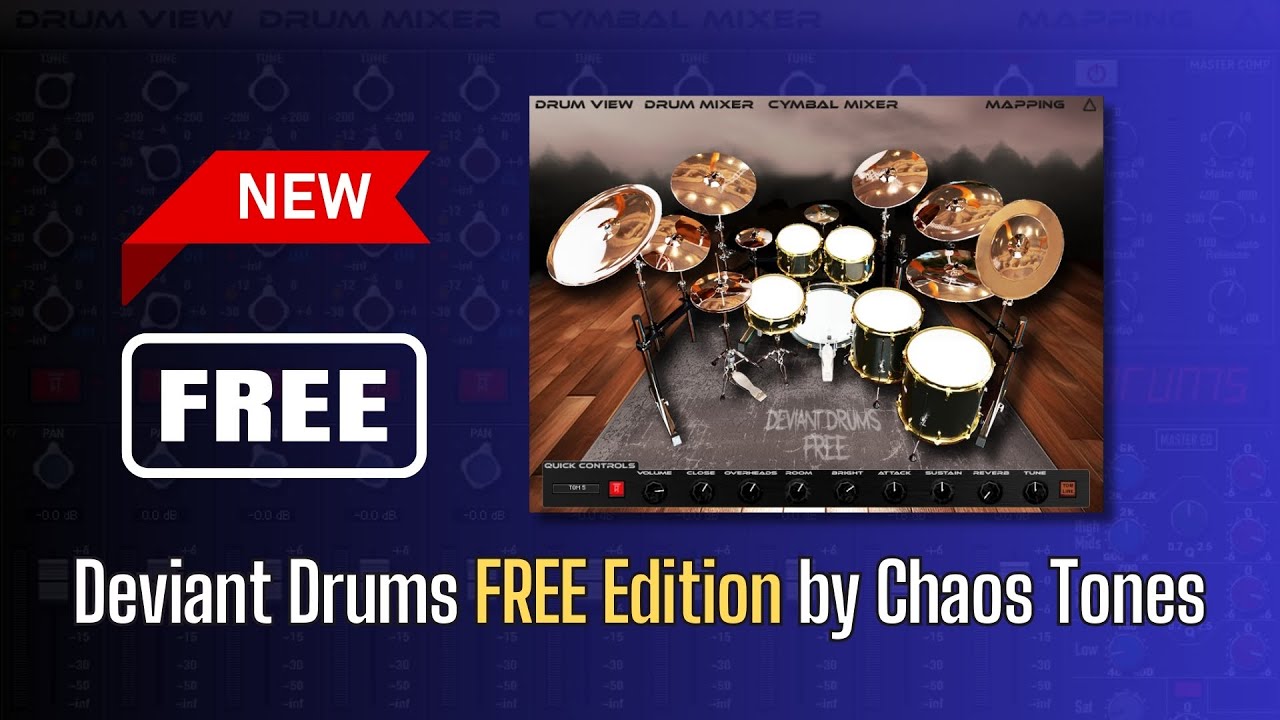 This NEW FREE Drums is IMPRESSIVE! Deviant Drums FREE Edition by Chaos ...