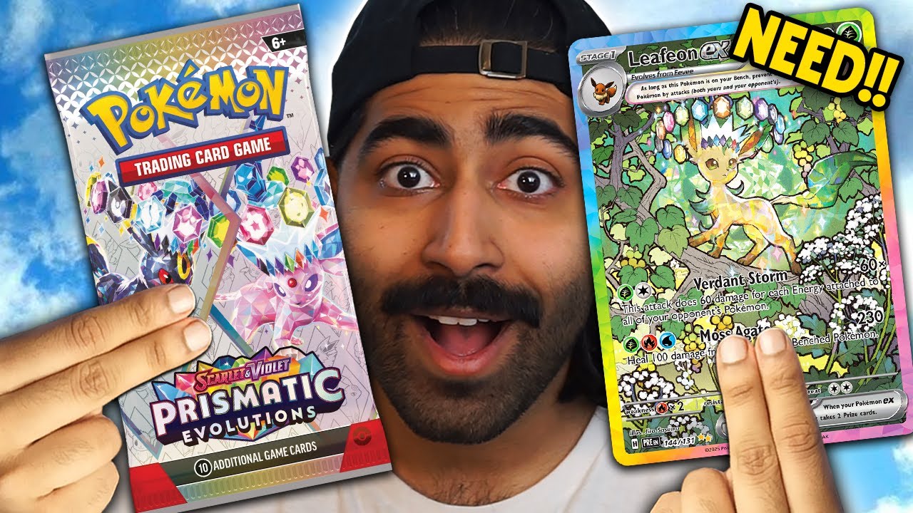 I'm OPENING Prismatic Evolutions Pokemon Cards !! - YouTube
