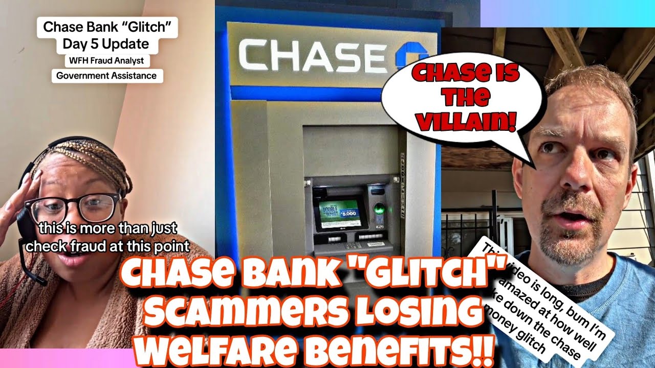 Chase Bank Scammers Losing Their Government Assistance‼️ - YouTube