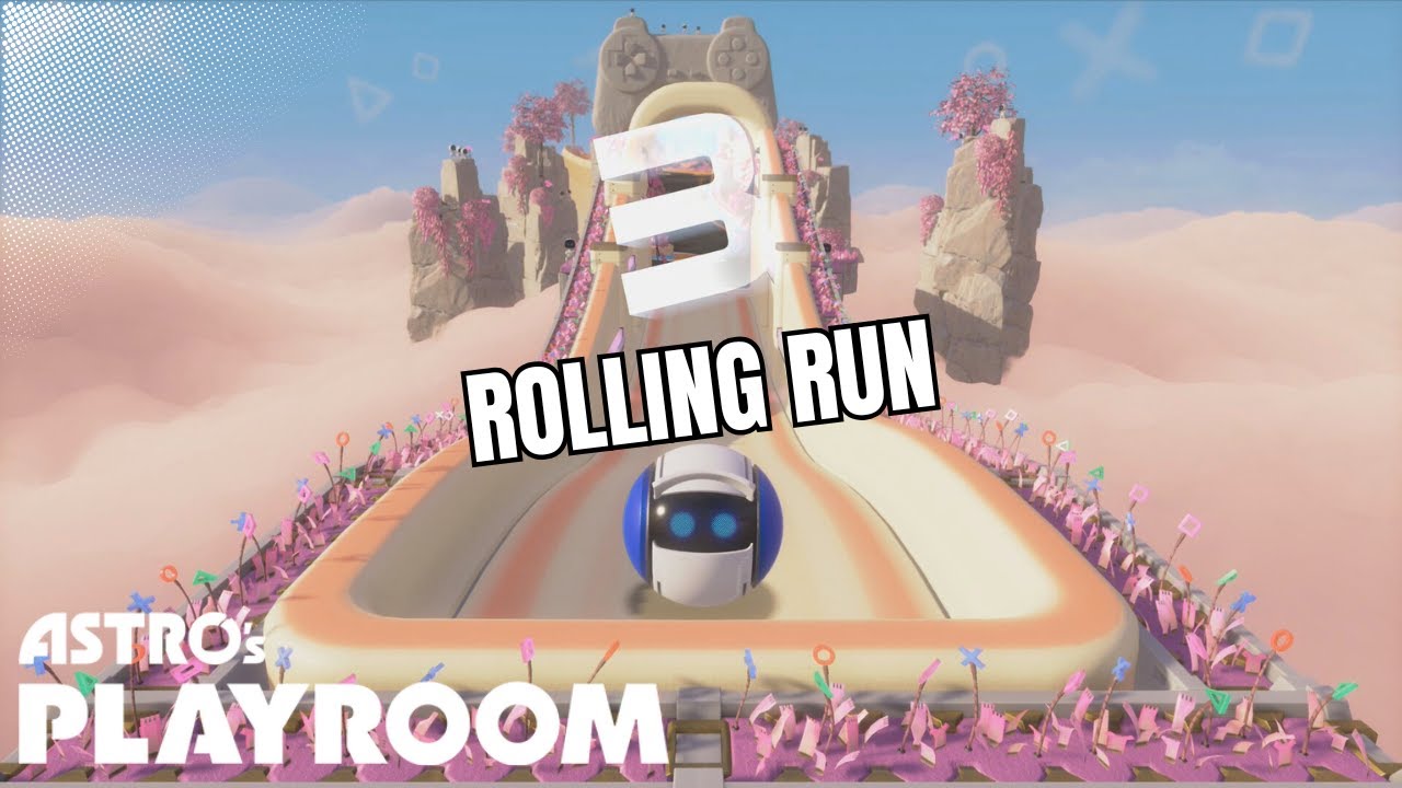 Astro's Playroom - Network Speed Run - Rolling Run PS5 - YouTube