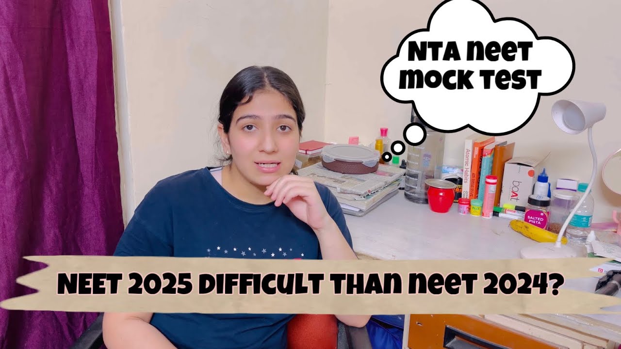 Neet 2025 difficult than 2024? #neet#mbbs#update#mocktest#score#news# ...