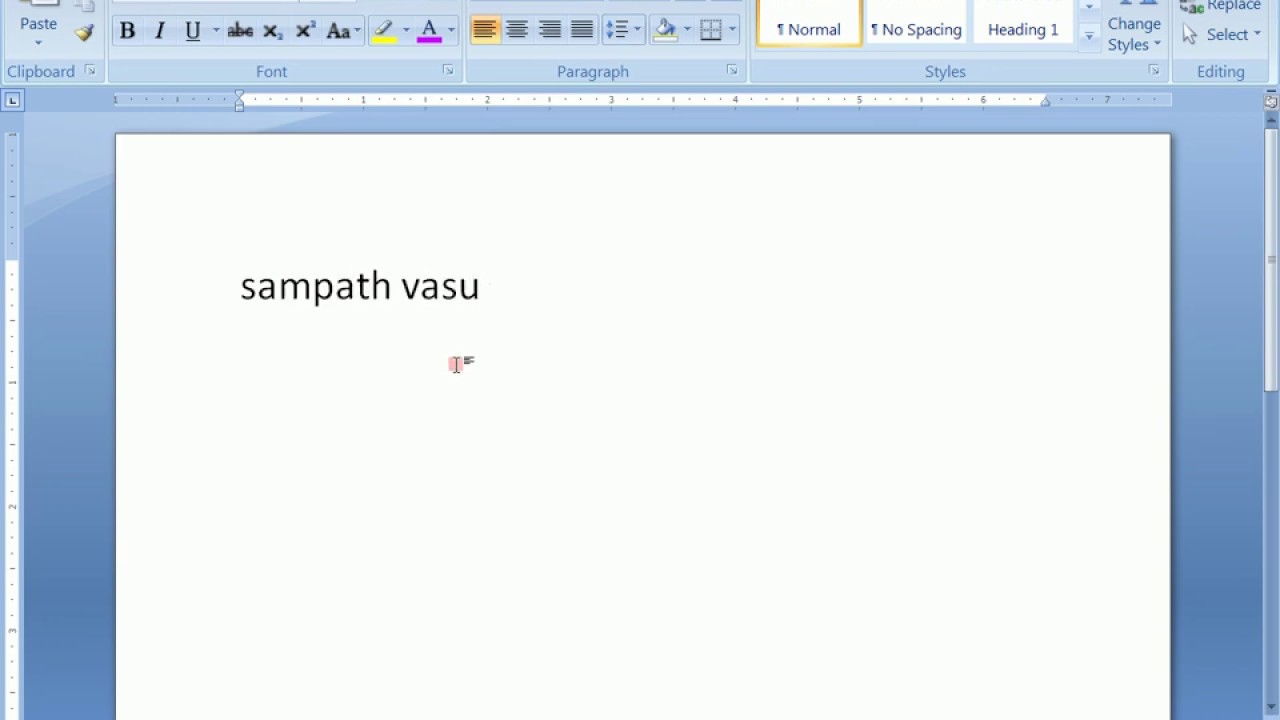 Make the selected text Bold in Word - YouTube