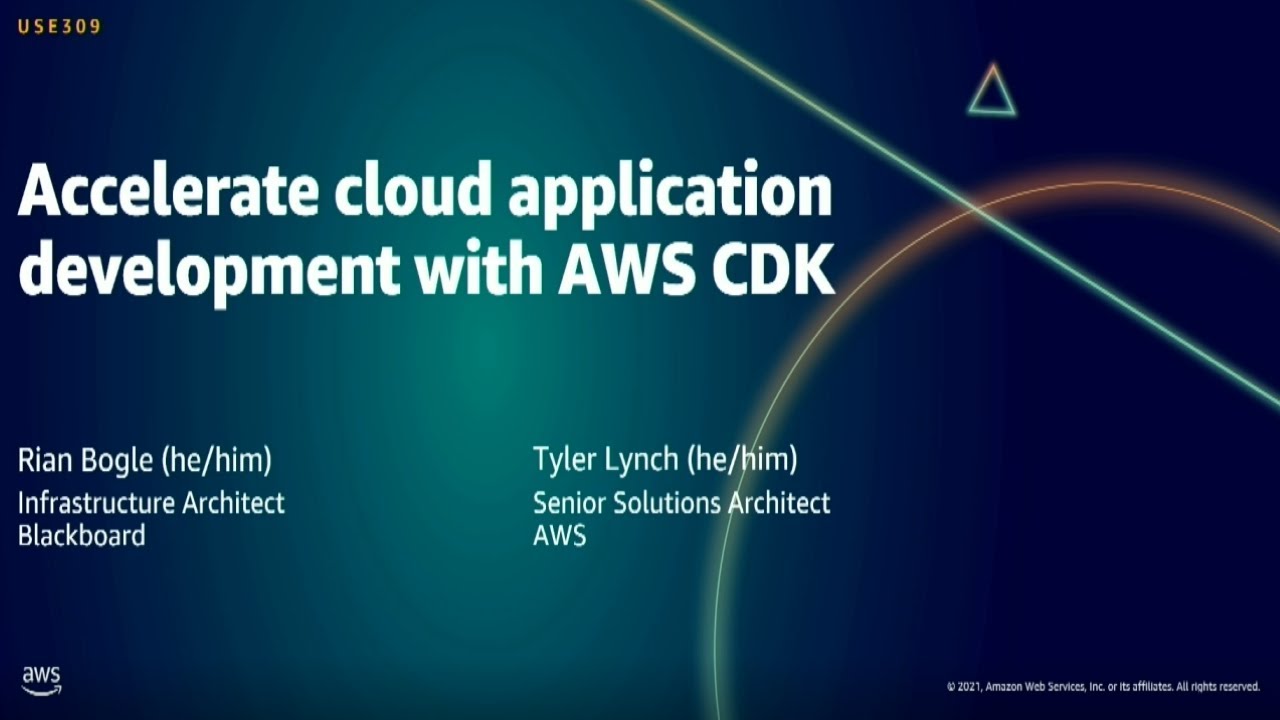 AWS Summit DC 2021: Accelerate cloud application development with AWS ...