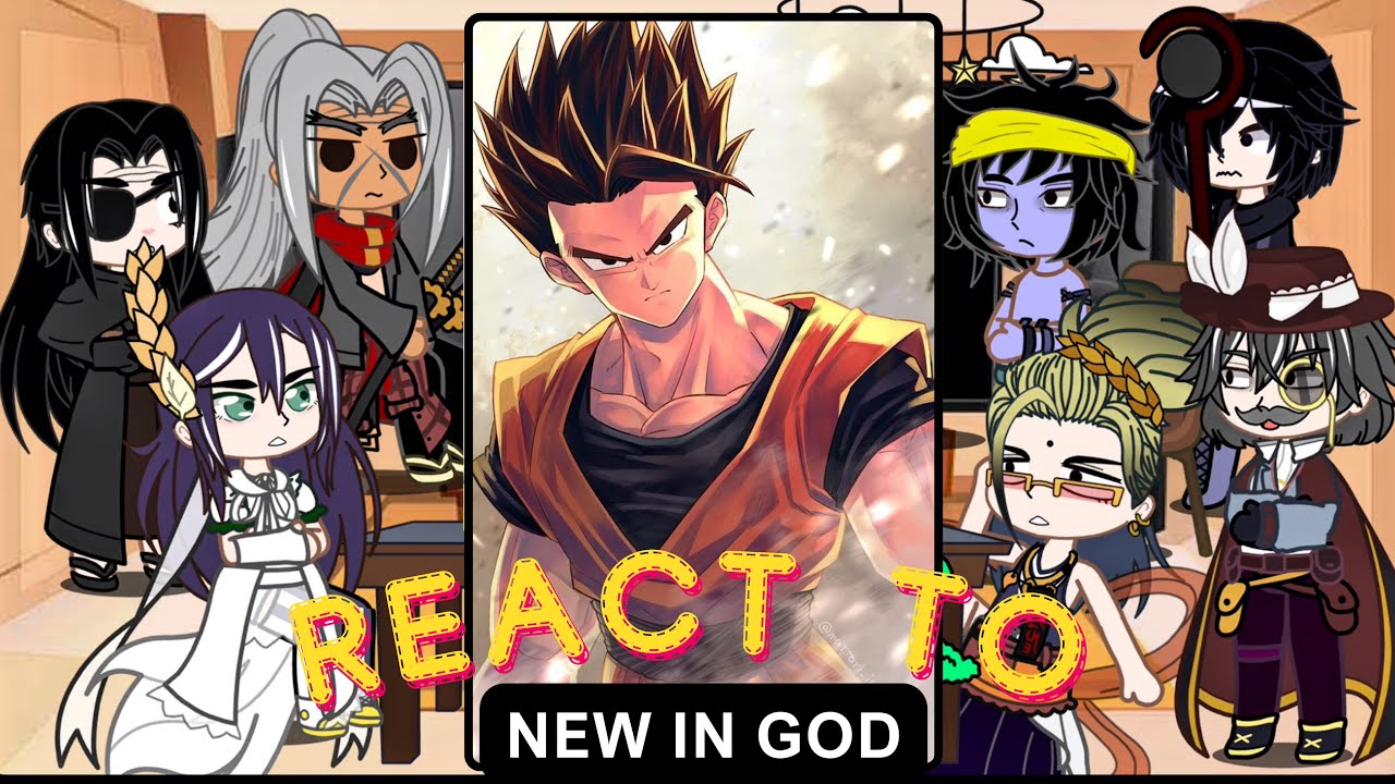Record of ragnarok Gods react to super Saiyan Gohan | Gacha life ...