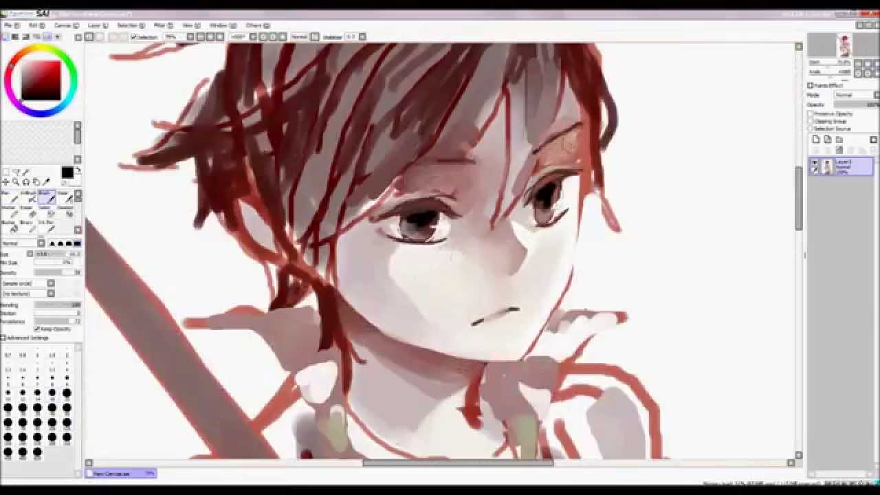 Anime / Manga Boy Mouse Speedpainting ( Noir ) - YouTube