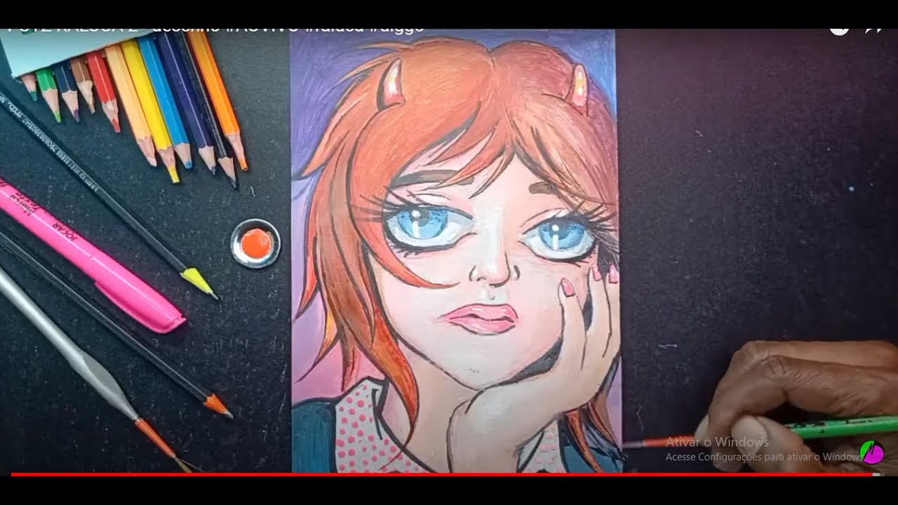 PUTZ RALUCA 2 - desenho #raluca #diggo #drawinglogo - YouTube