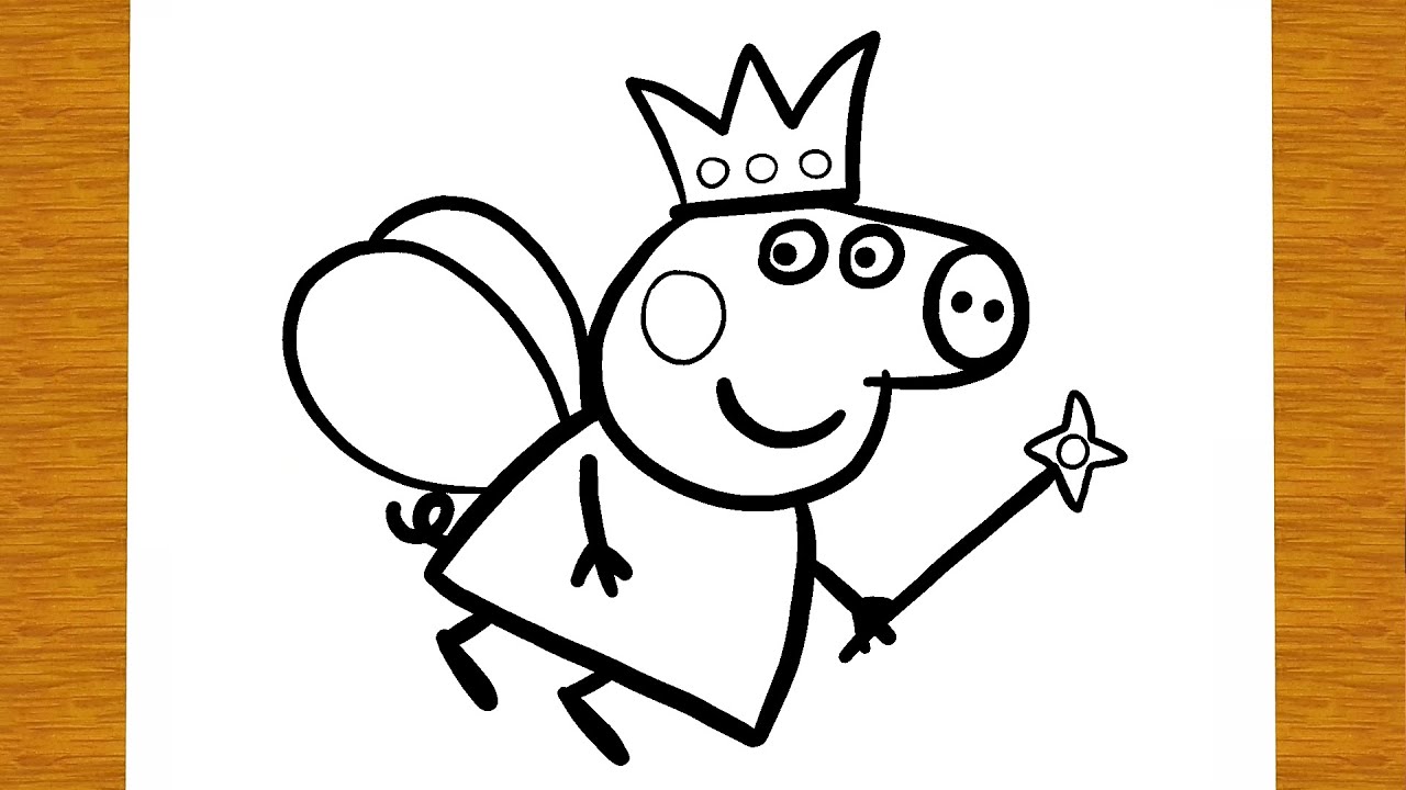 CÓMO DIBUJAR PEPPA PIG (PEPPA) | Dibujos para dibujar - YouTube