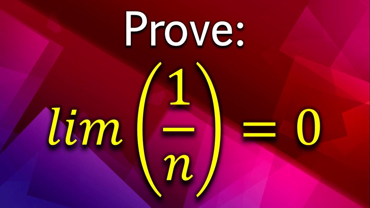Limit (1/n)=0 Proof | Maths |Mad Teacher - YouTube
