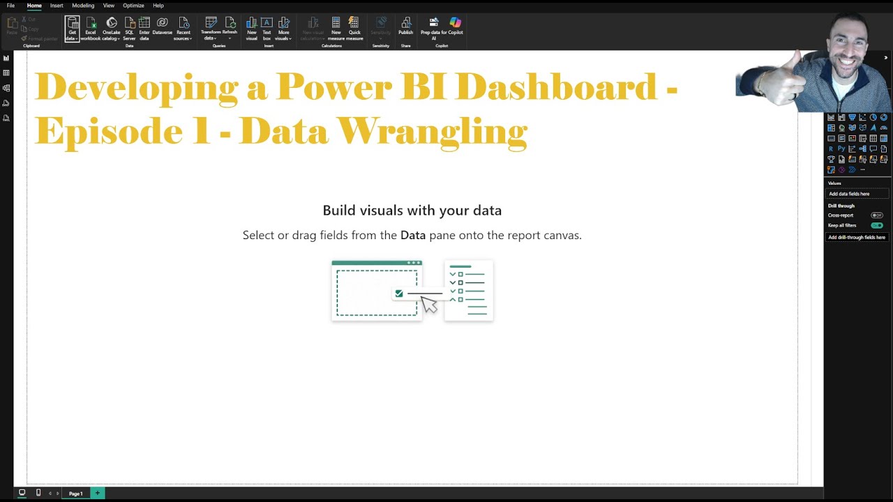 Building a Power BI Dashboard From Scratch - Episode 1 - Data Wrangling ...
