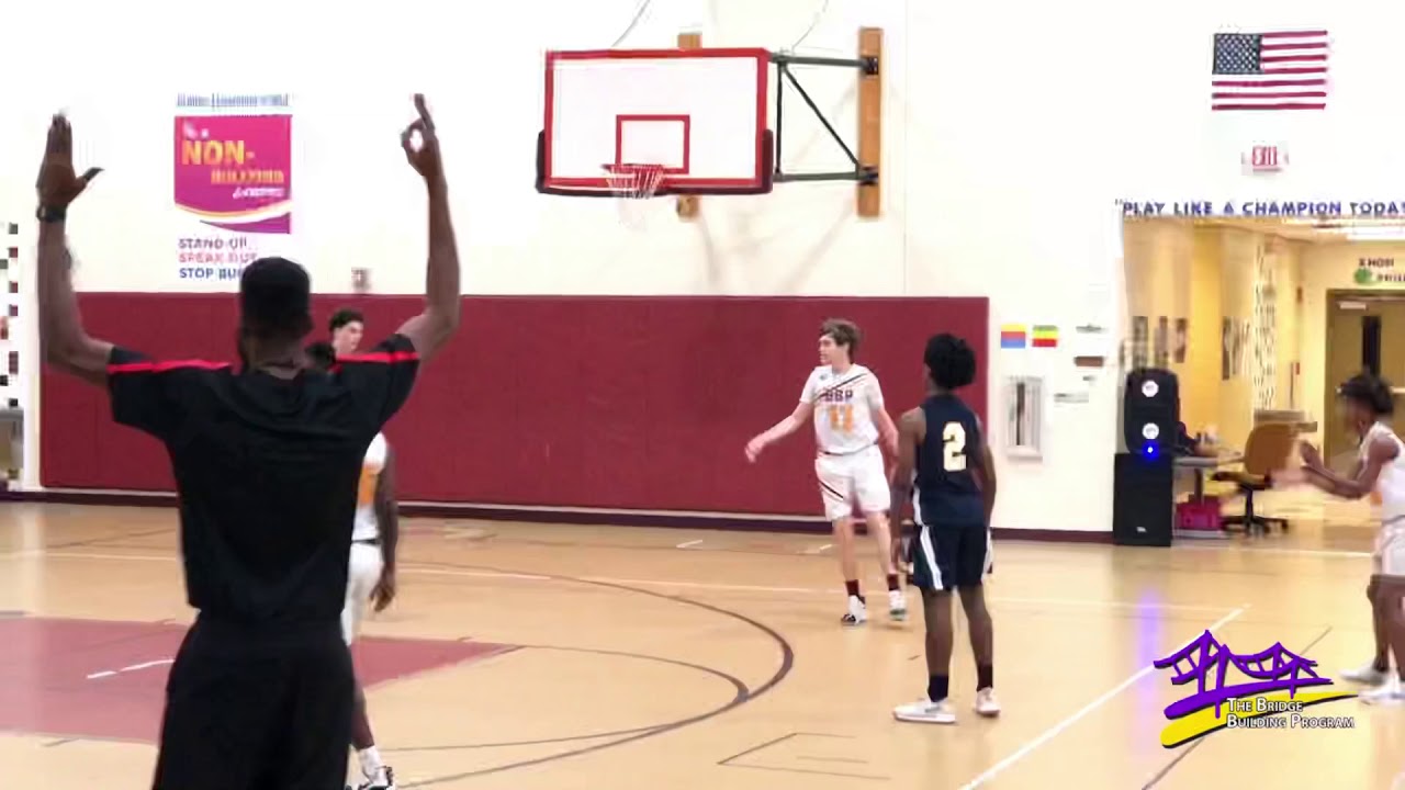 Bridge Building Program 8th grade boys basketball - YouTube
