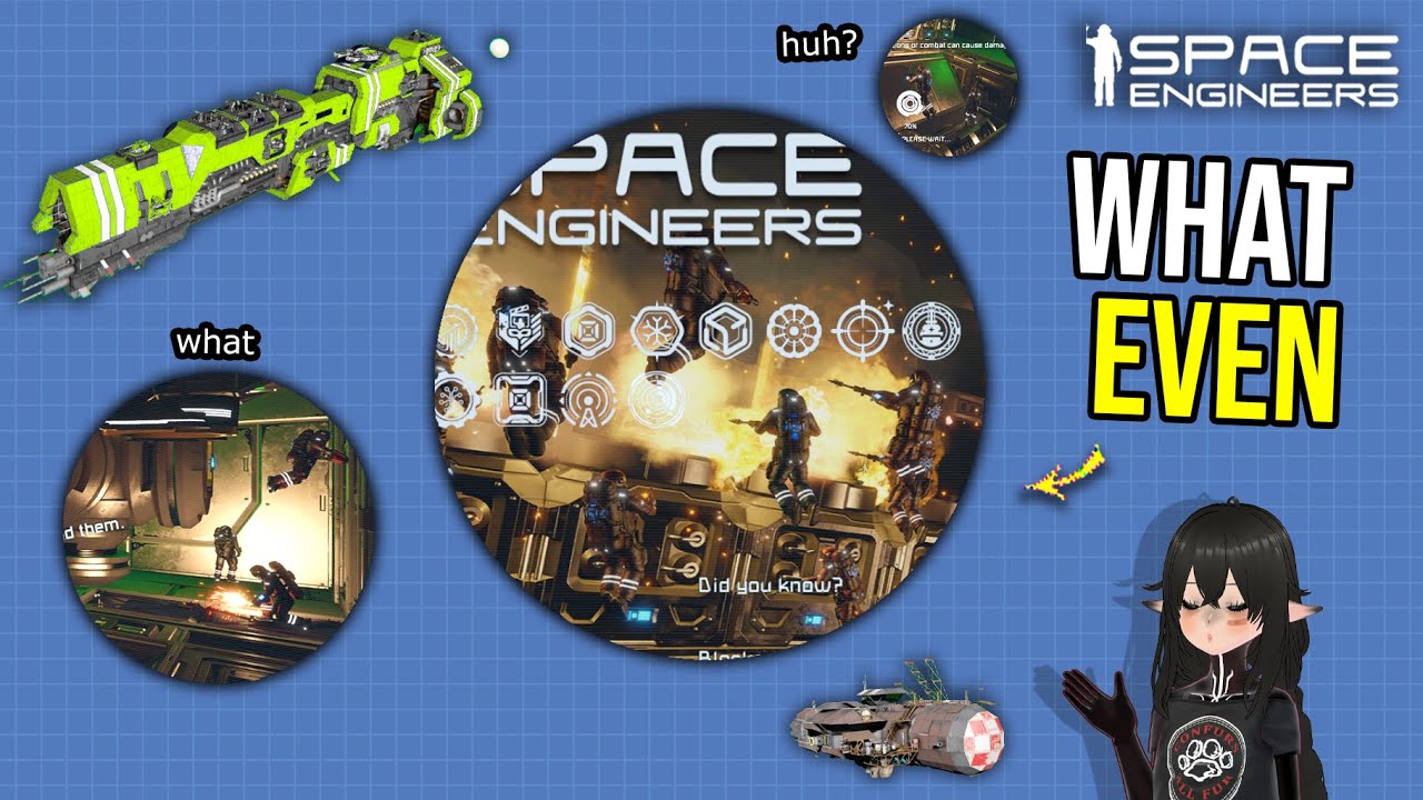 You Can't Unsee This Loading Screen, Space Engineers - YouTube