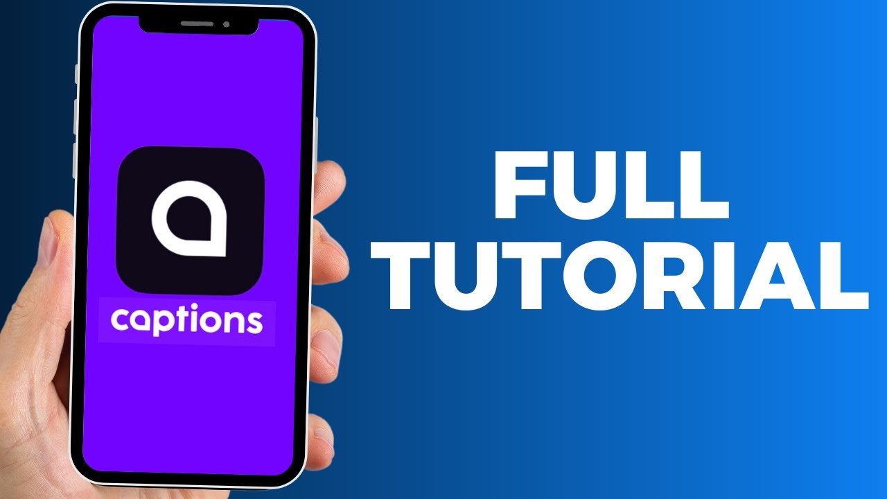 How To Create AI Captions FAST For Video - Captions App Tutorial - YouTube