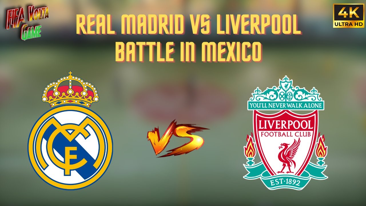 🥅🧑⚽🚶‍♂️ REAL MADRID vs LIVERPOOL ⚽ FIFA Street Football PS 4K 🥅 - YouTube