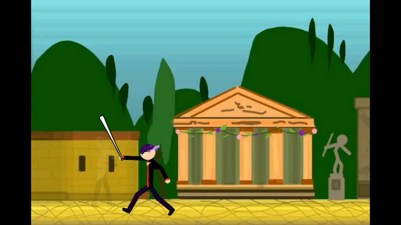 Animasi Stickman, crazy professor bagian 1 - YouTube