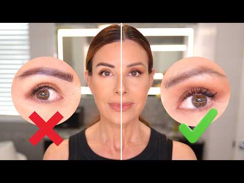 Over 50? Try THIS Eye Makeup Trick for Bigger, Lifted Eyes | Dominique Sachse