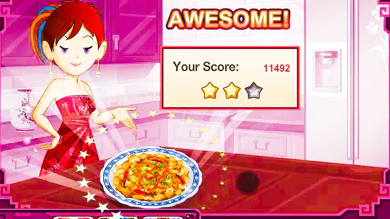 Kung Pao Chicken Sara's Cooking Class Cooking learning games for girls ...