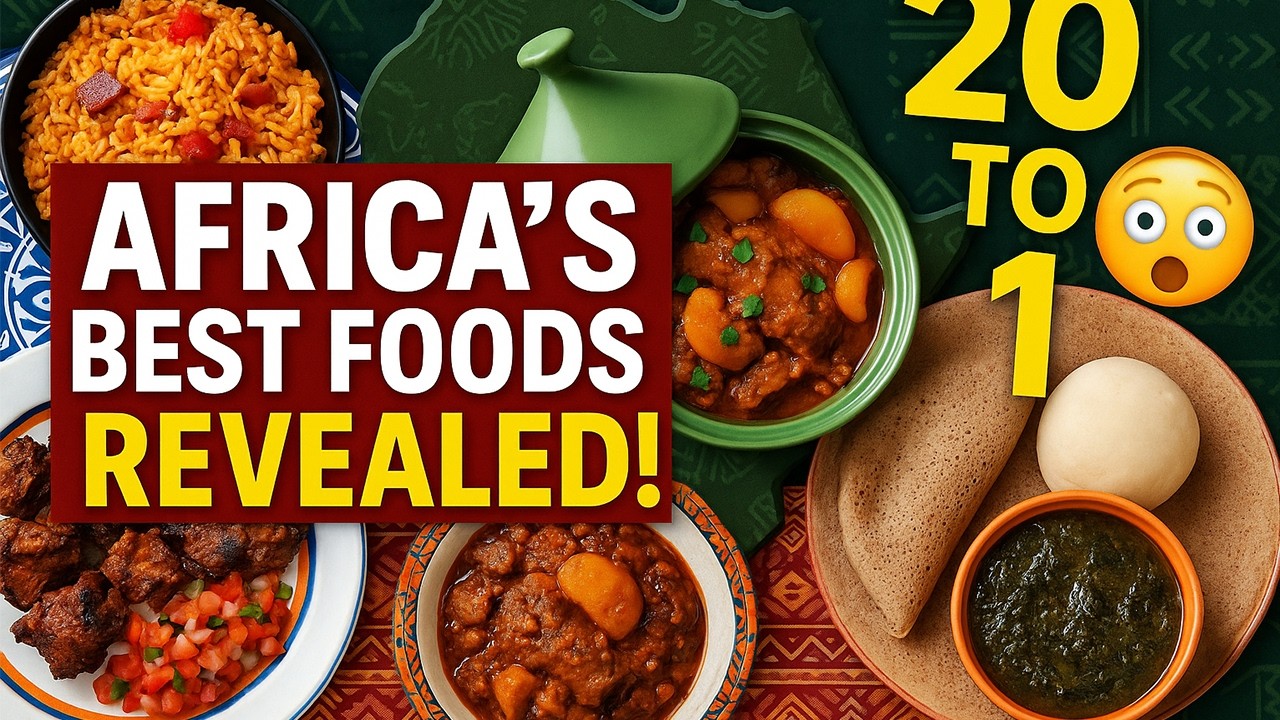 Top 10 African Foods Everyone Should Eat Before They Die - YouTube