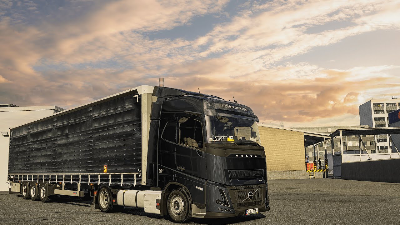 Realistic Driving Volvo FH Aero 420 Euro Truck Simulator 2 POV Drive 4K ...