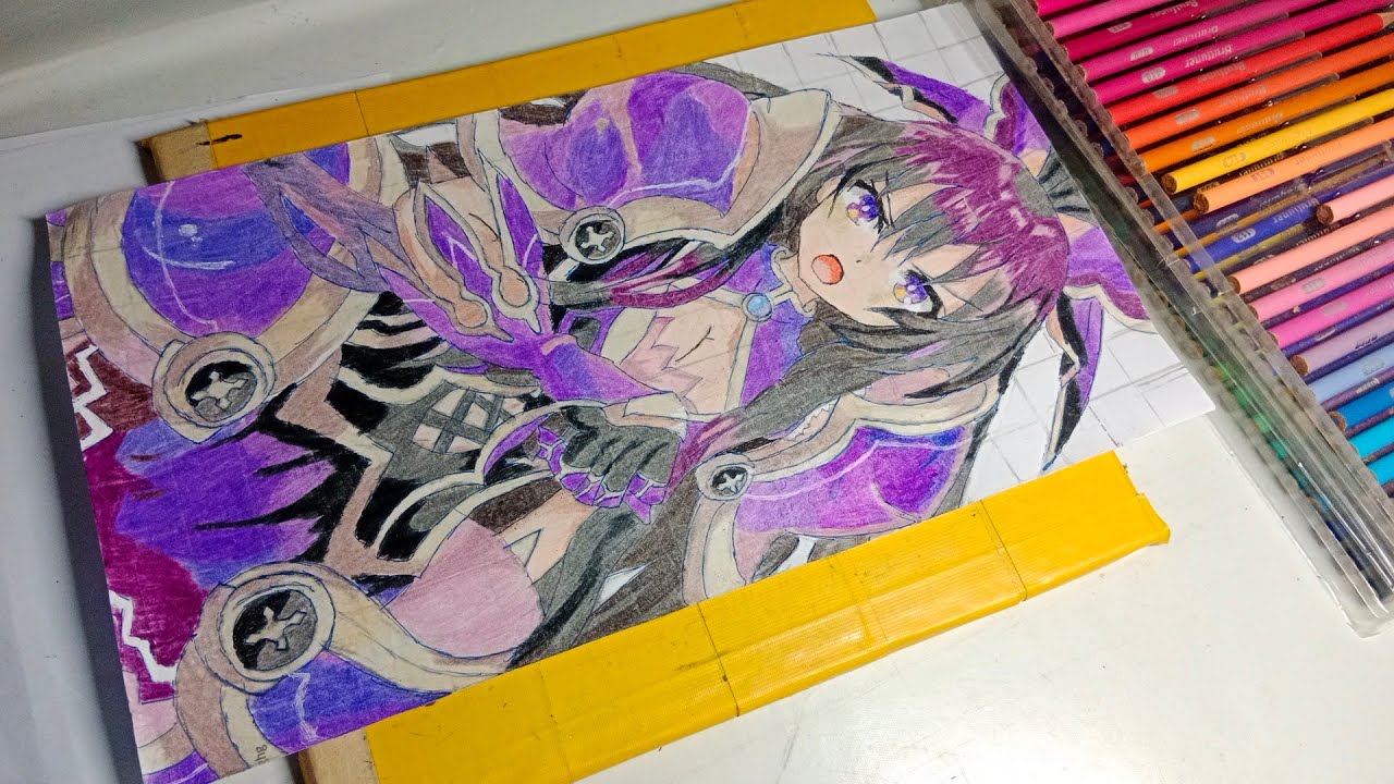 Drawing Tohka Yatogami Spirit Form (Date A Live) - YouTube