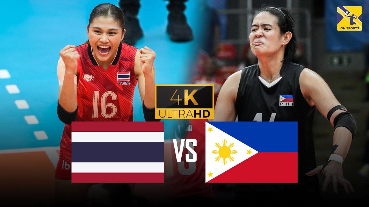 Full 4K | THAILAND vs. PHILIPPINES | Pimpichaya vs. Solomon đại chiến ...