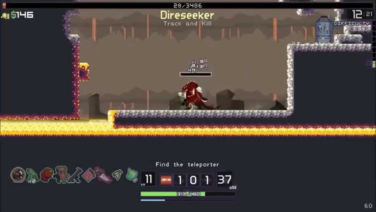 How to get the Miner in Risk of Rain (1.0.2) - YouTube