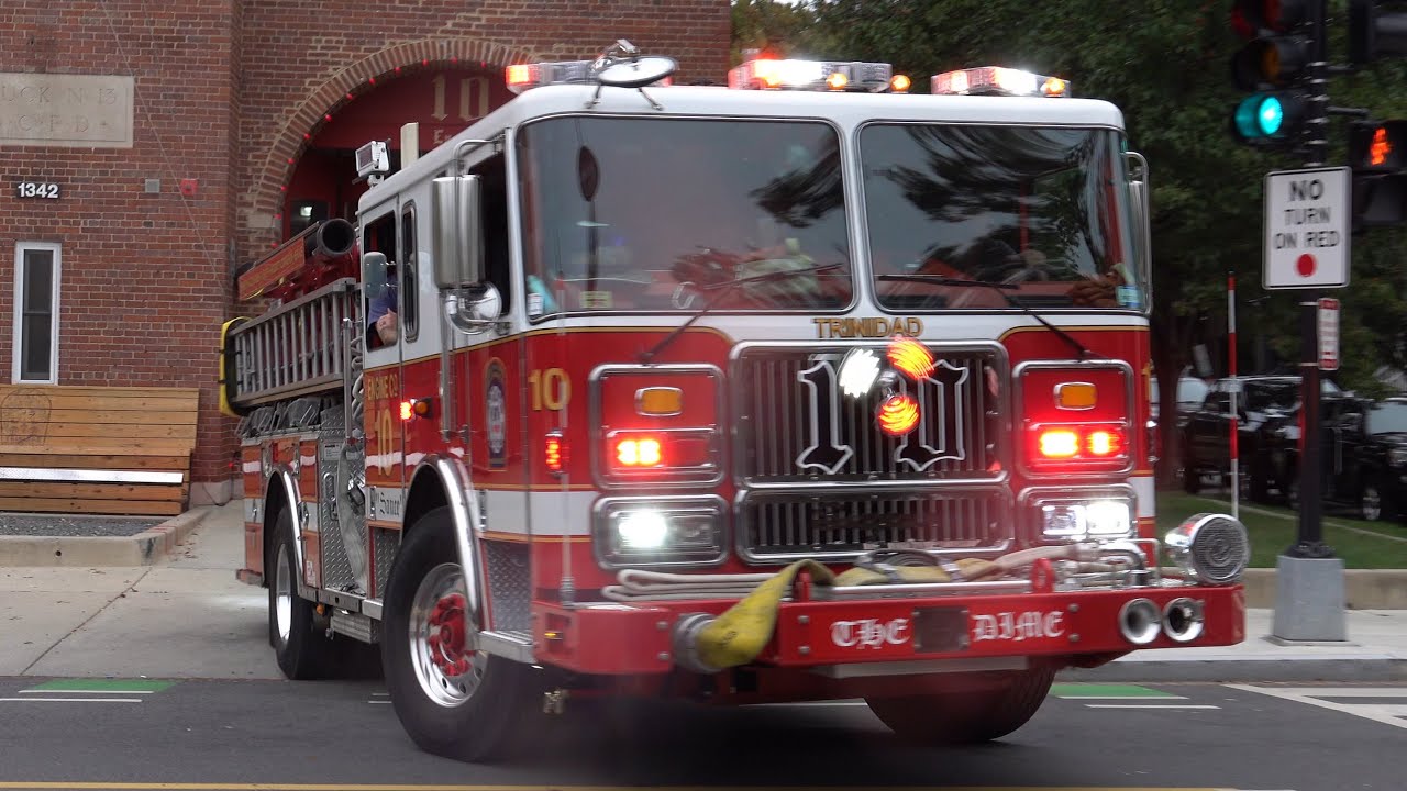 DC Fire & EMS Engine & Medic 10 - YouTube