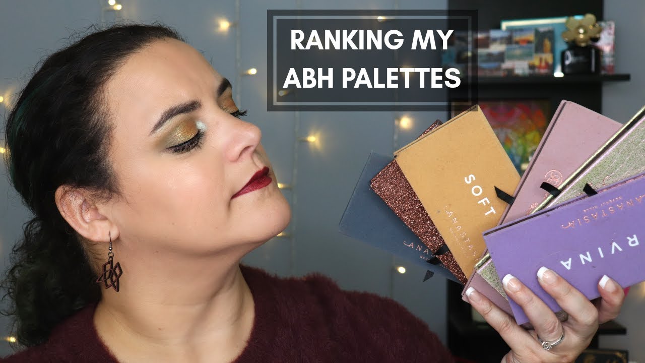 RANKING MY ABH PALETTES - YouTube