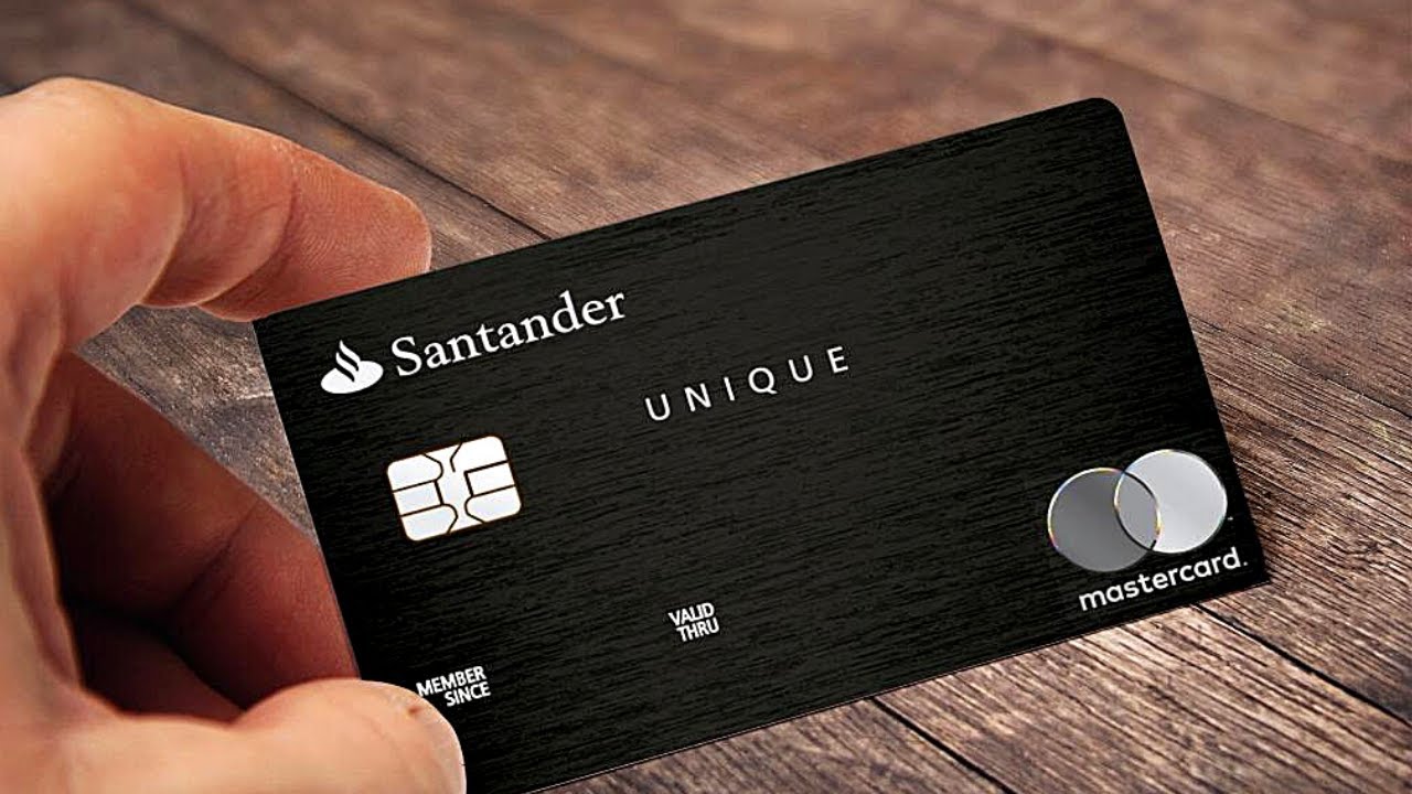♨️BANCO SANTANDER - UNIQUE BLACK SÓ COM 8 MIL DE LIMITE♨️ - YouTube