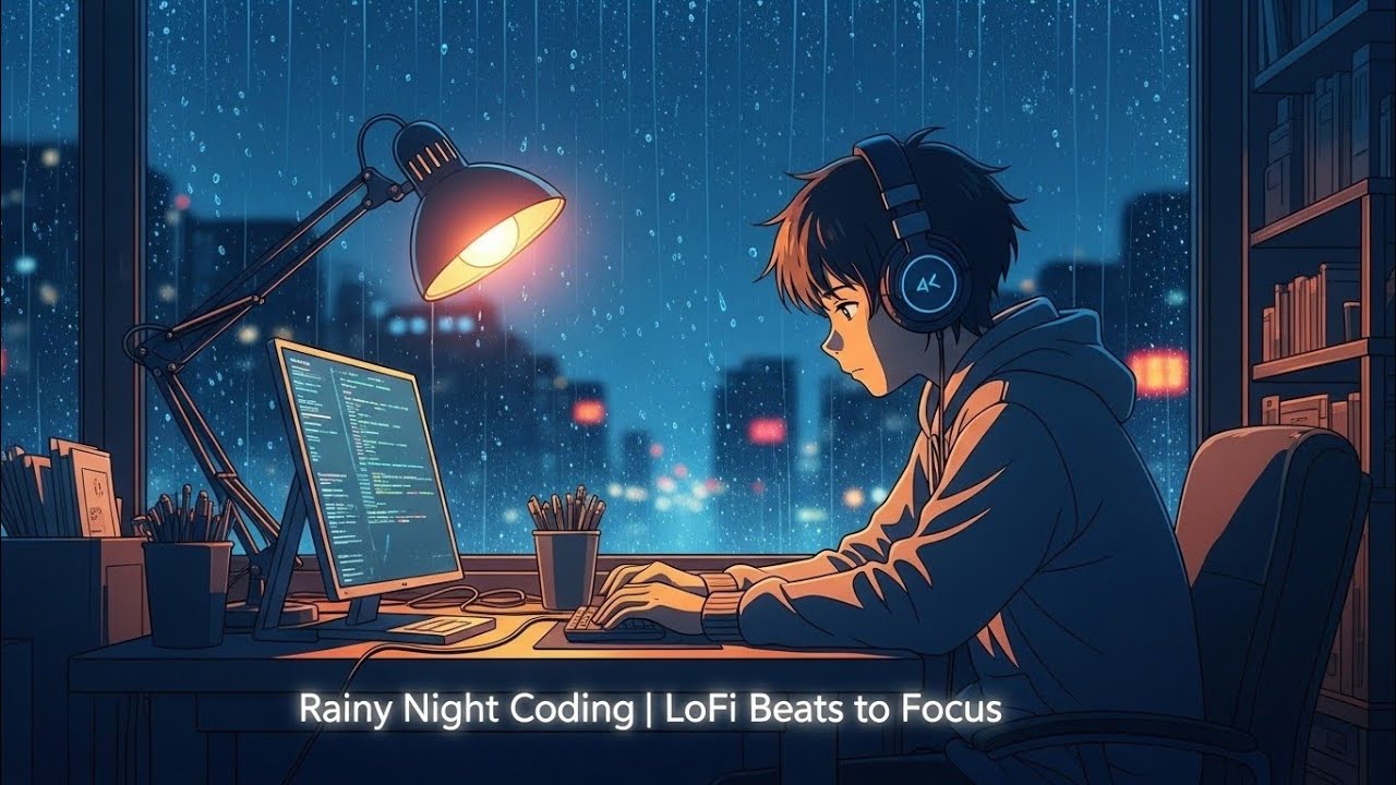 Rainy Night Coding | LoFi Beats to Focusليلة ماطرة للبرمجة | موسيقى ...
