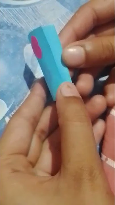 how to make mini diary - YouTube