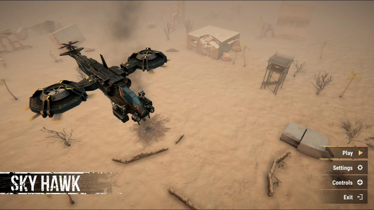 SKY HAWK スカイフォーク (Steam Game) - YouTube