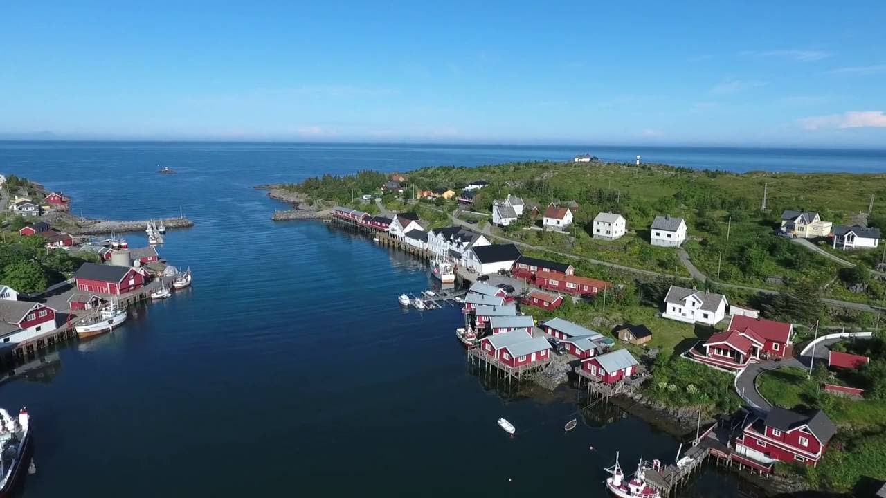 Sorvagen village in the Lofoten Islands - YouTube