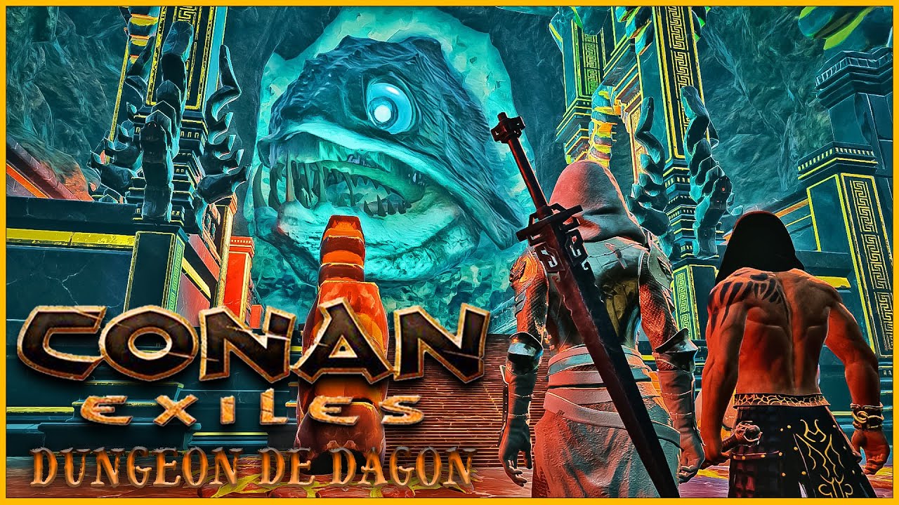 COMO ENFRENTAR A DUNGEON DE DAGON NO CONAN EXILES - YouTube
