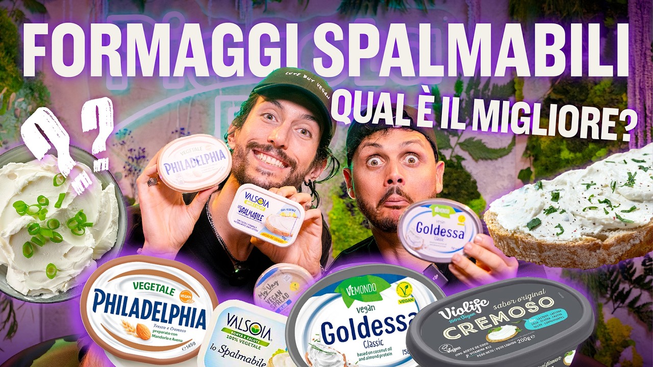 Formaggi spalmabili, qual è il migliore? | Pianeta B12 - YouTube