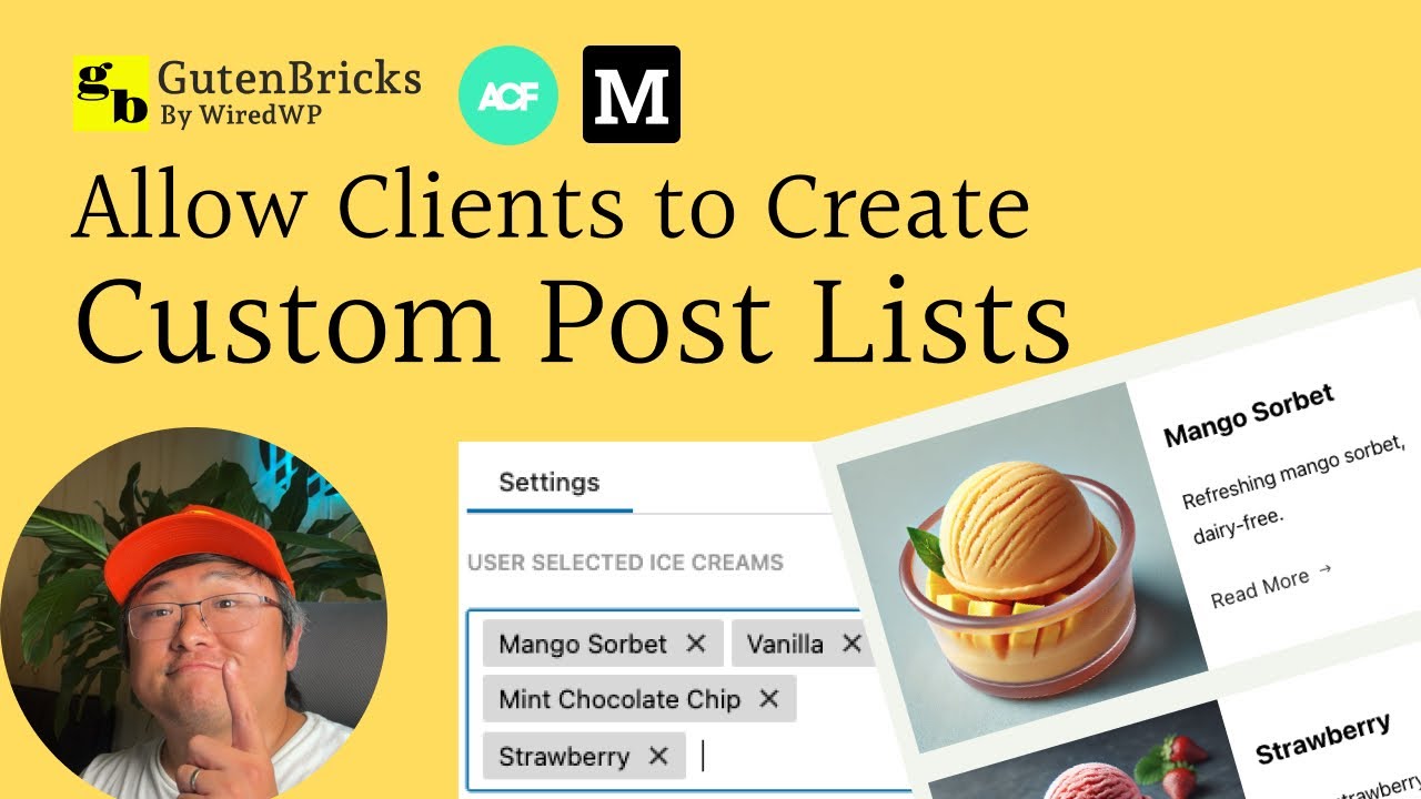 GutenBricks: Create Post Selector using ACF / Meta Box fields - YouTube
