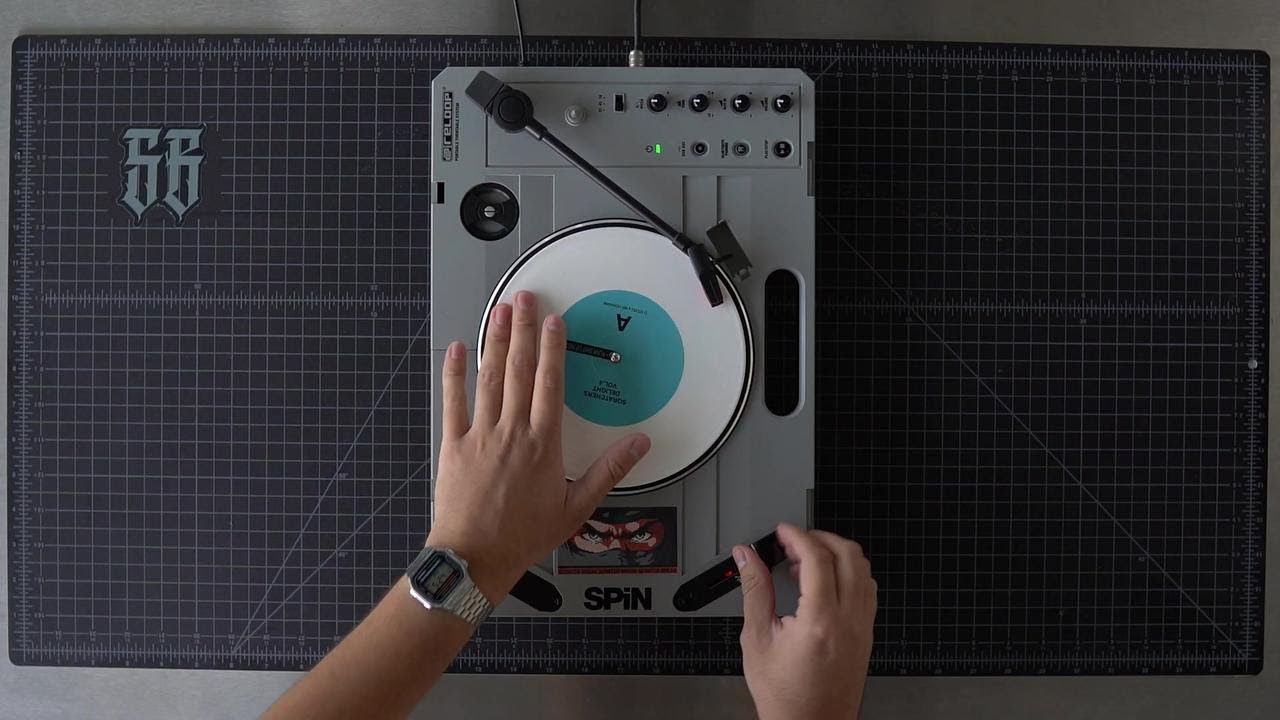 【唱机演示】Reloop Spin-First Cut featDopez 搓碟唱机演示 - YouTube