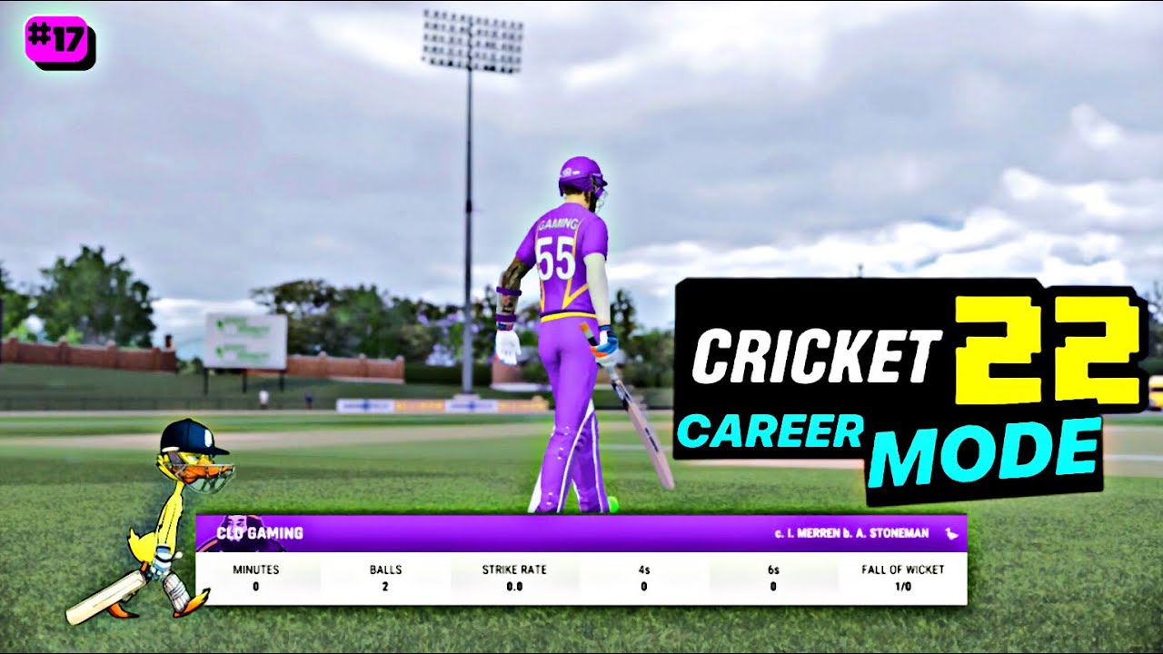 CRICKET 22 | CAREER MODE #17 - YouTube
