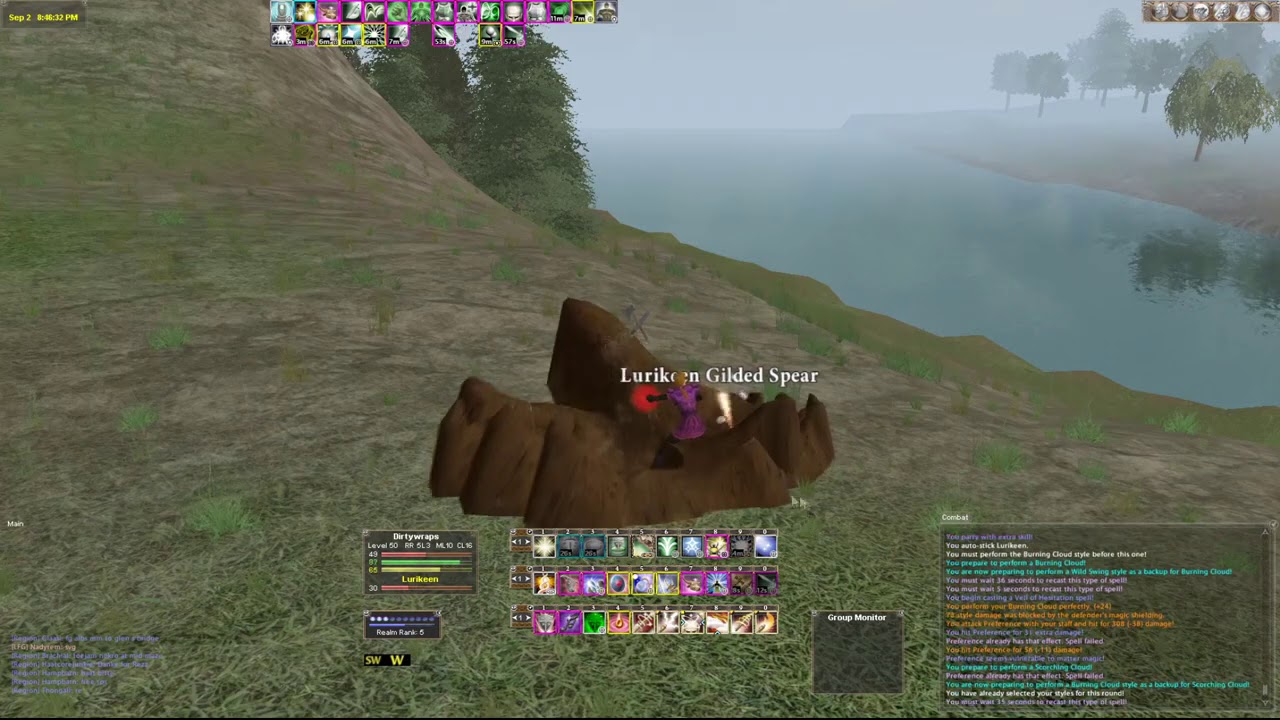 DAOC Casual solo Staff Melee Mauler - YouTube