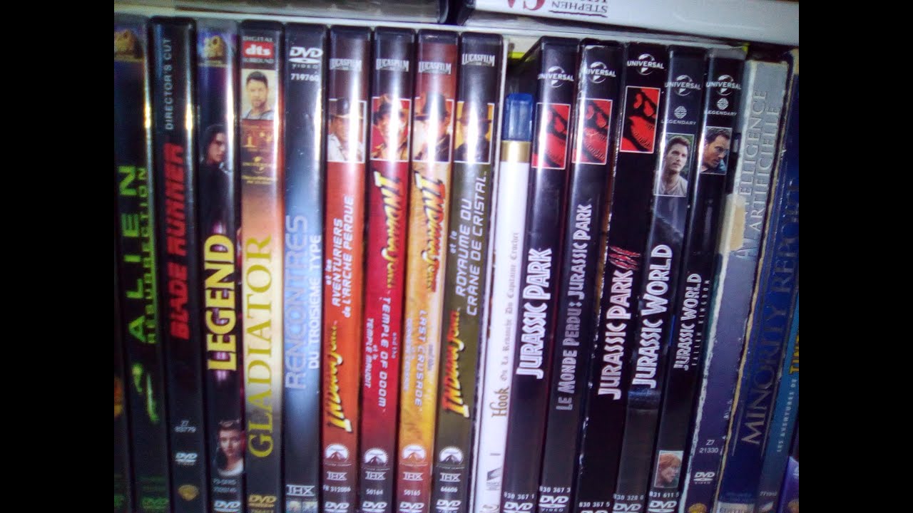 Ma collection de DVD - YouTube
